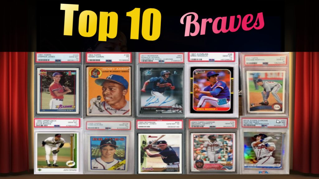 What 10 Braves Players Baseball Cards are the most popular with ...